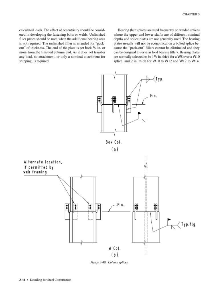 Column Splice | PDF