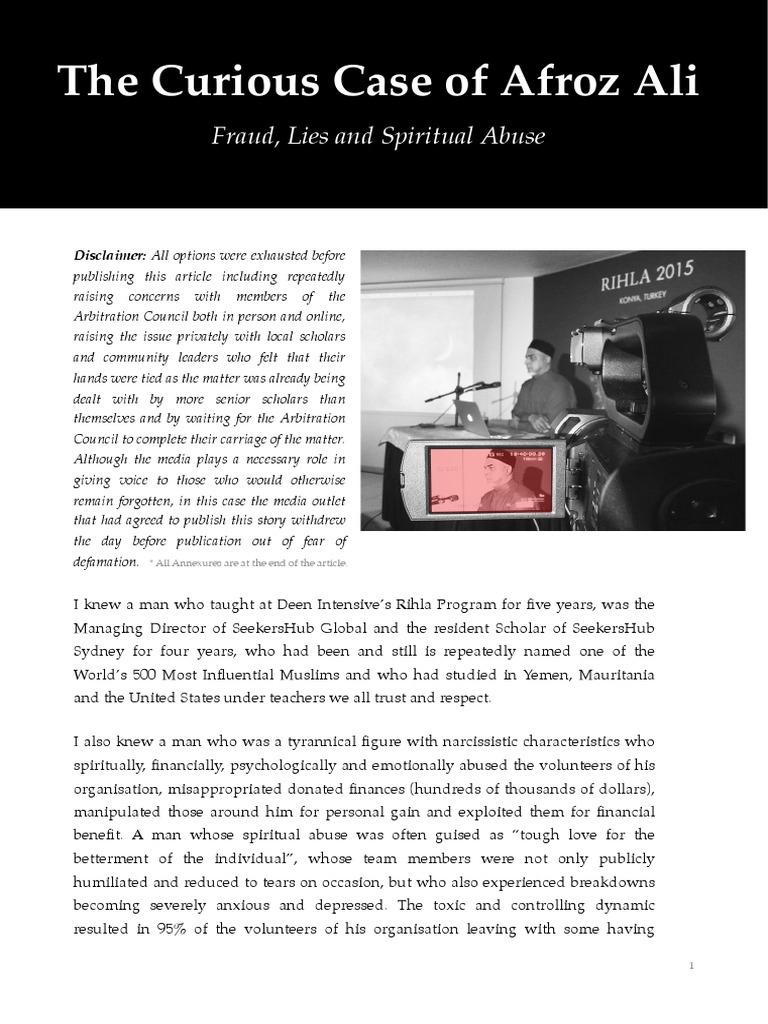 Afroz Ali Experiences | PDF