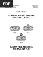 Afsc 1C1X1 Air Traffic Control Operations: Master | PDF | Air Traffic ...