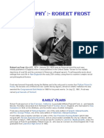 Robert Frost | PDF | Poetry