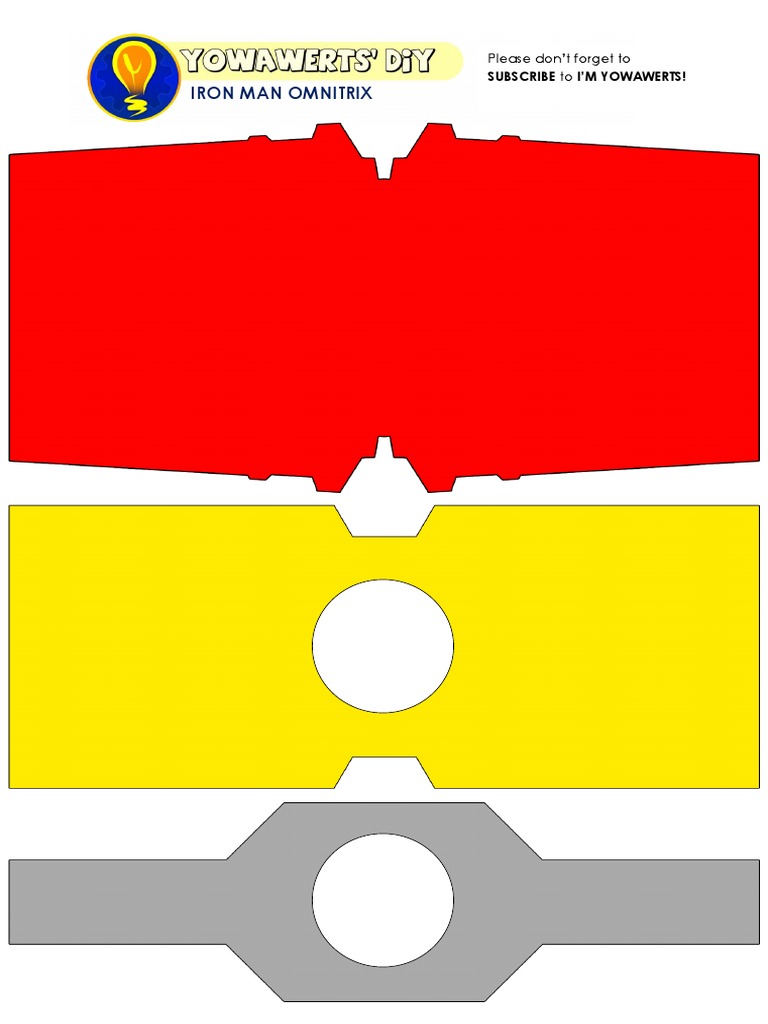 Yowawerts Iron Man Omnitrix | PDF