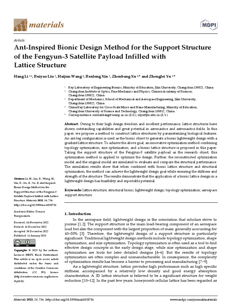 Lattice Structure | PDF | Strength Of Materials | Deformation (Engineering)