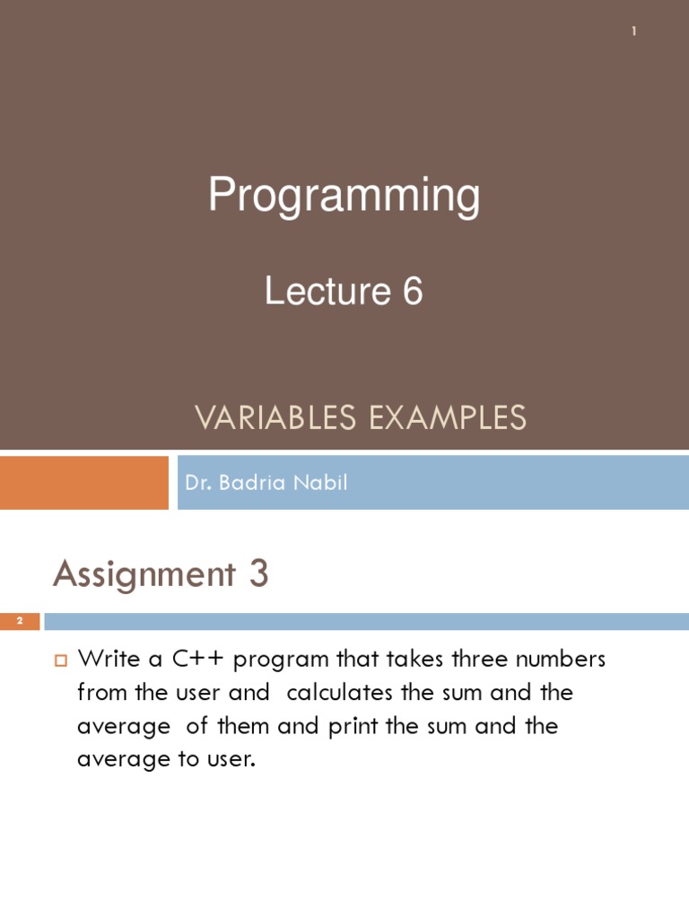 C++ Variables and Increment Operators | PDF | Computer Program | Programming