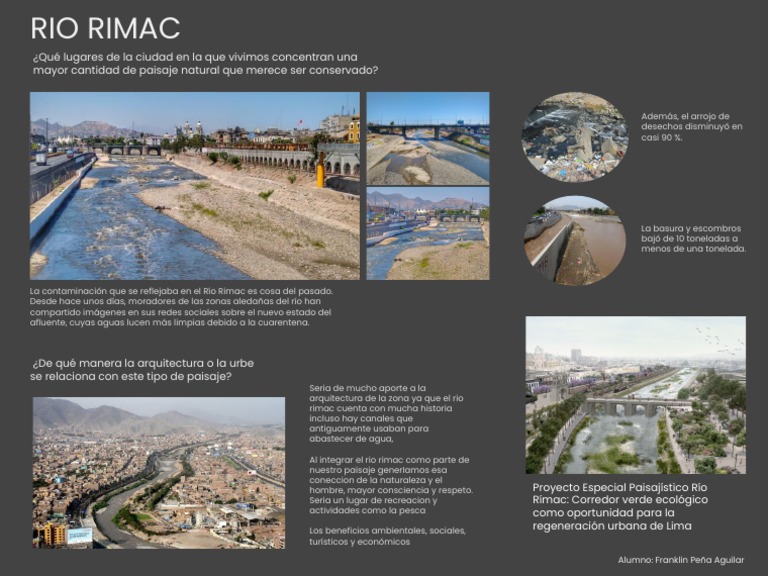 Rio Rimac PDF | PDF | Residuos | Ciencia medioambiental