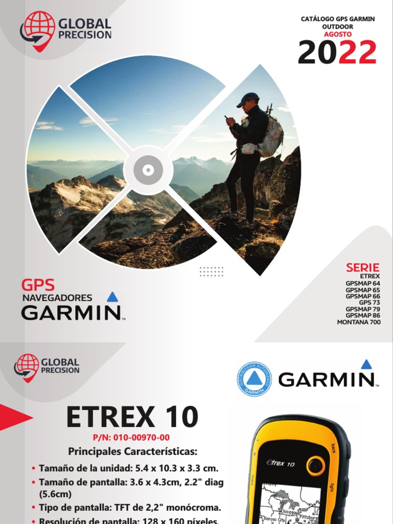 Catálogo GPS Garmin 2022 - Global Precision | Descargar gratis PDF | Sistema de Posicionamiento ...