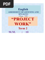 Class 12 - English Project | PDF