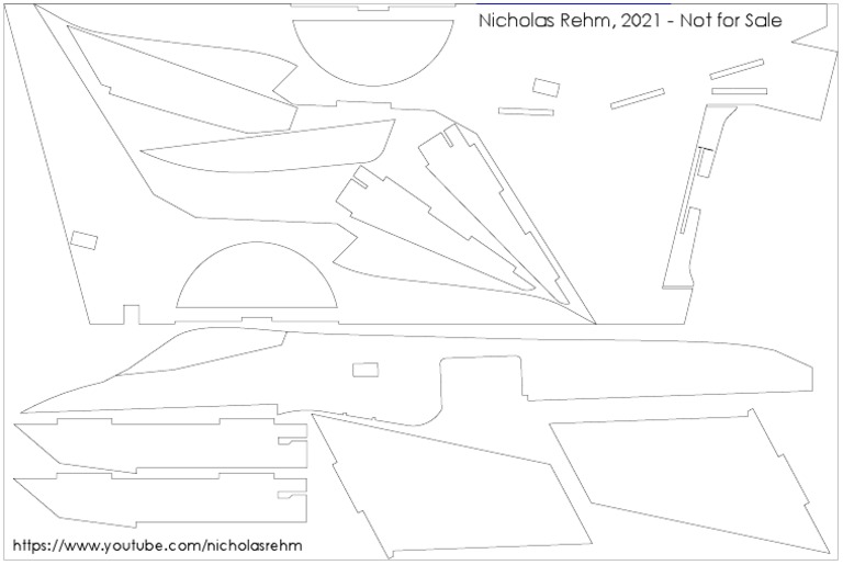 Vtol f35 Plans Sheet1 Full Nogrid | PDF