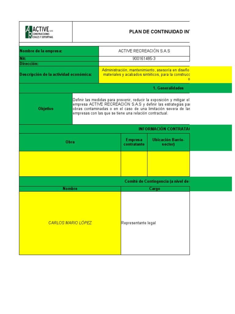 Anexo 6. PLAN DE APLICACIÓN DEL PROTOCOLO SANITARIO EN LA OBRA - PAPSO - ACTIVE | PDF | Lavado ...