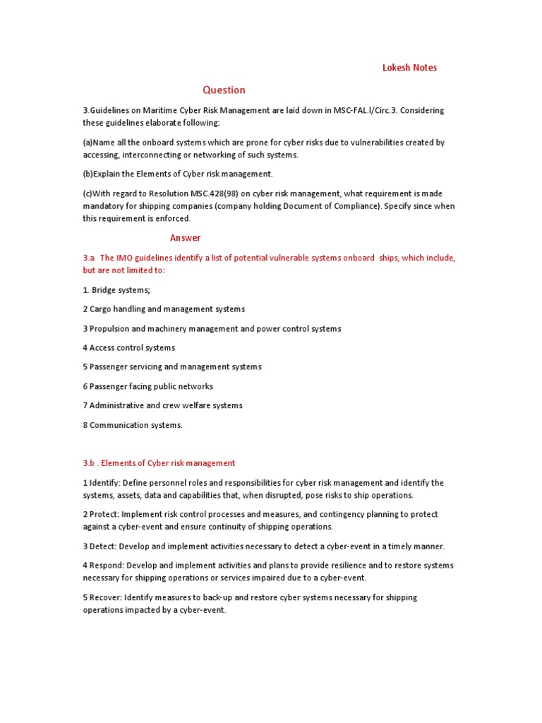 Cyber Risk Management | PDF