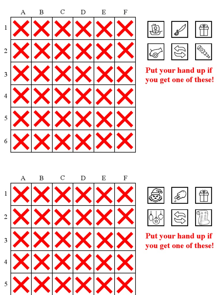 Pirate Game Grid and Rules Guide | PDF | Piracy
