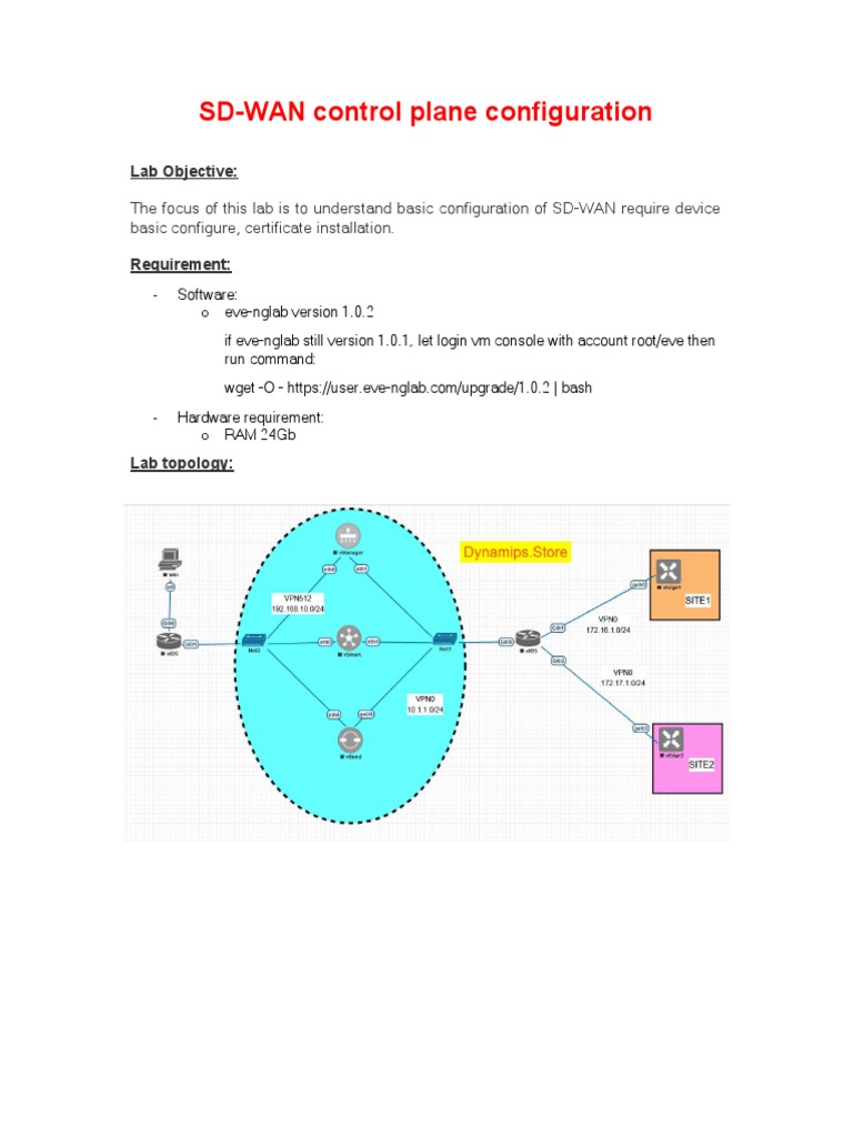 SD-WAN Control Plane Configuration-Final | PDF | Virtual Private Network | Command Line Interface