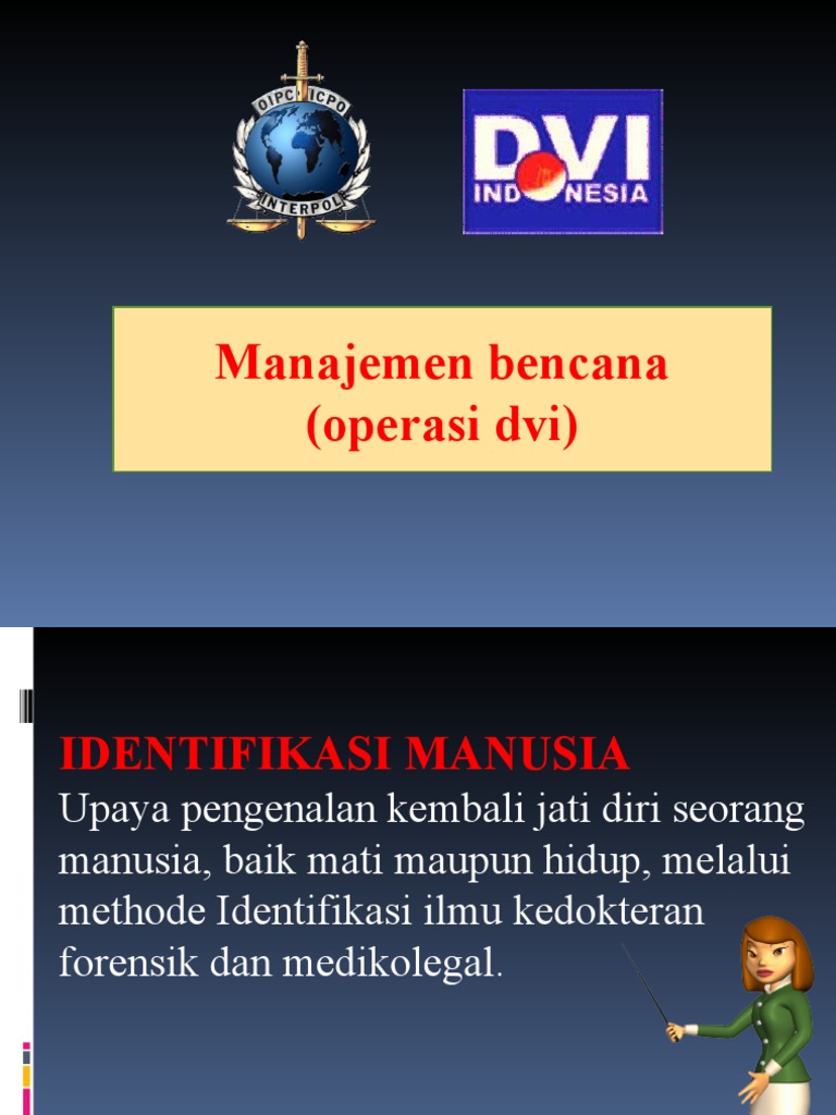 Manajemen Bencana (Operasi Dvi) | PDF