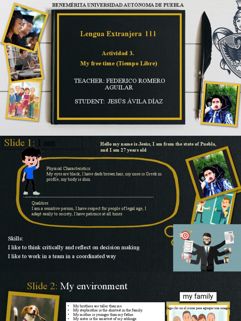 Actividad 3. My Free Time (Tiempo Libre) | PDF | Lifestyle