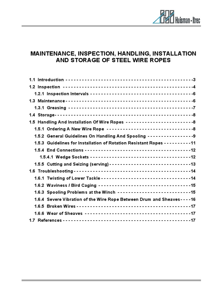 Steel Wire Ropes | PDF | Wire | Rope