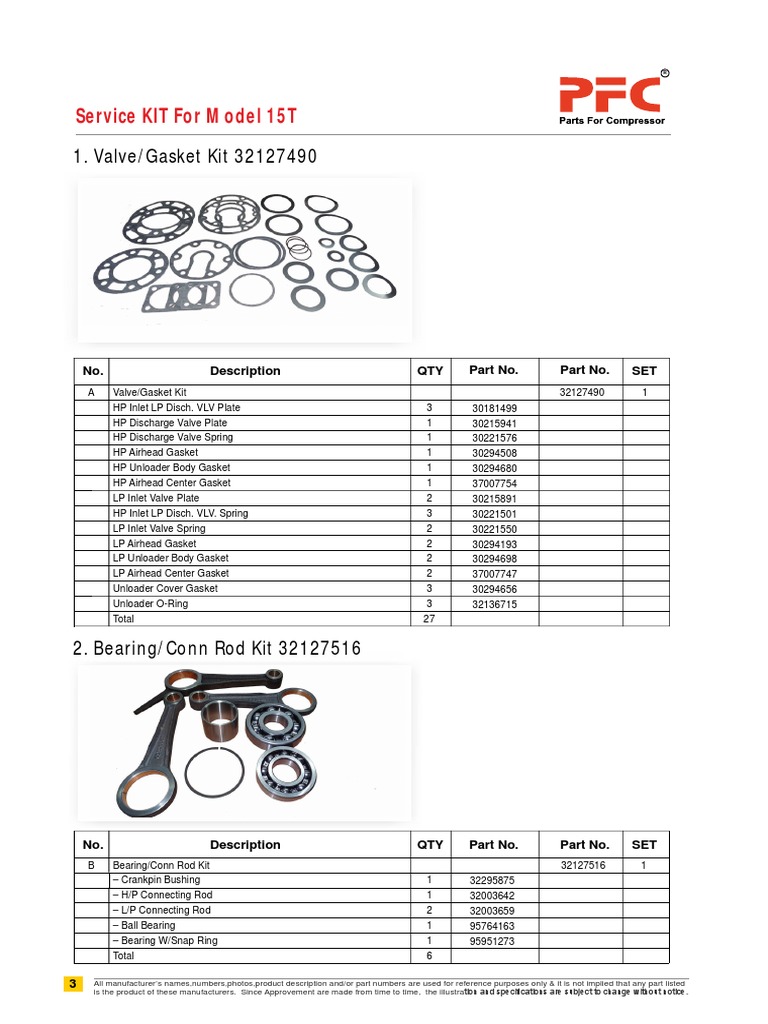 Bearing-Conn Rod Kit IR COMP | PDF | Vehicle Parts | Propulsion