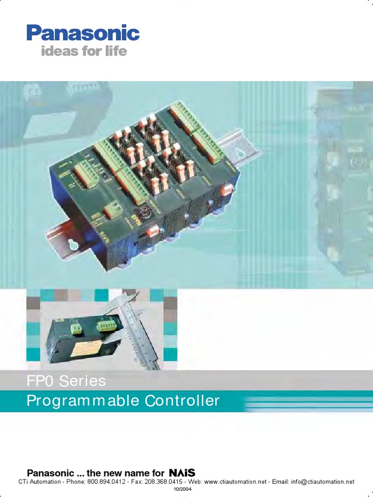 Aromat NAIS PLC FP0 | PDF | Electrical Connector | Information Age