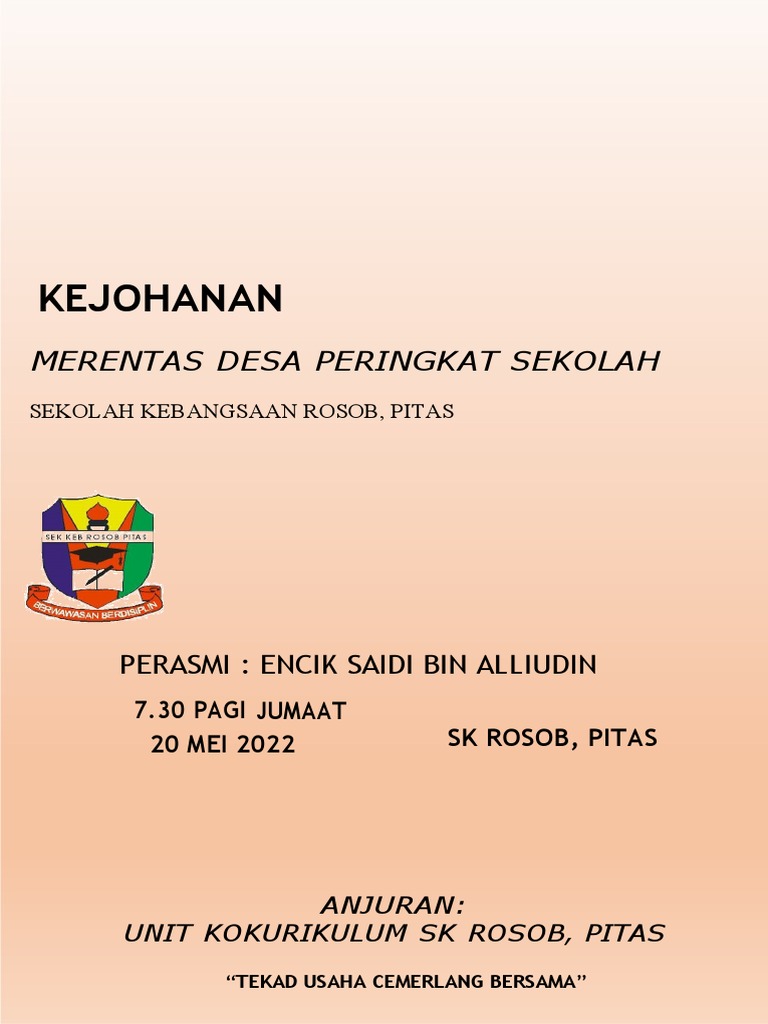 Buku Program Merentas Desa 2022 | PDF