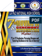 Deped Matatag Graduation Program Cover Editable Template | PDF