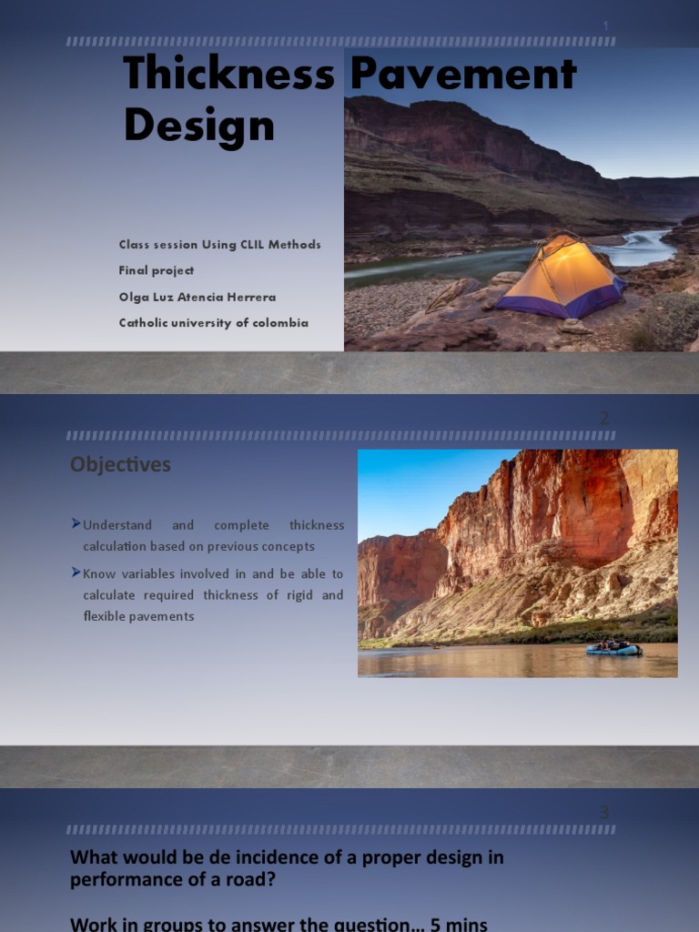 Pavement Thickness Design Overview | PDF | Road Surface | Young's Modulus