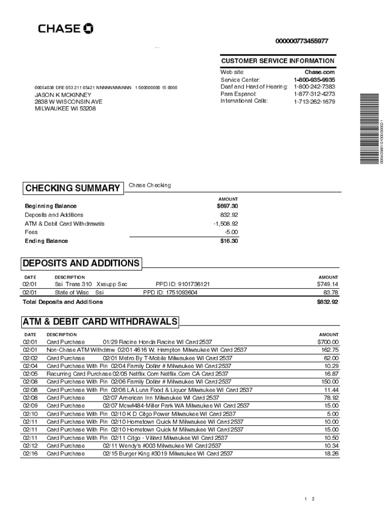 Bank Statement | PDF | Debit Card | Economies