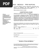 Certificado Medico | PDF | Autosuperación