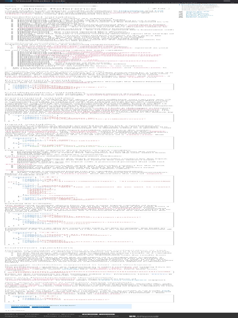 Visual Studio Code Variables Reference 2 | PDF | Computer File | Directory (Computing)