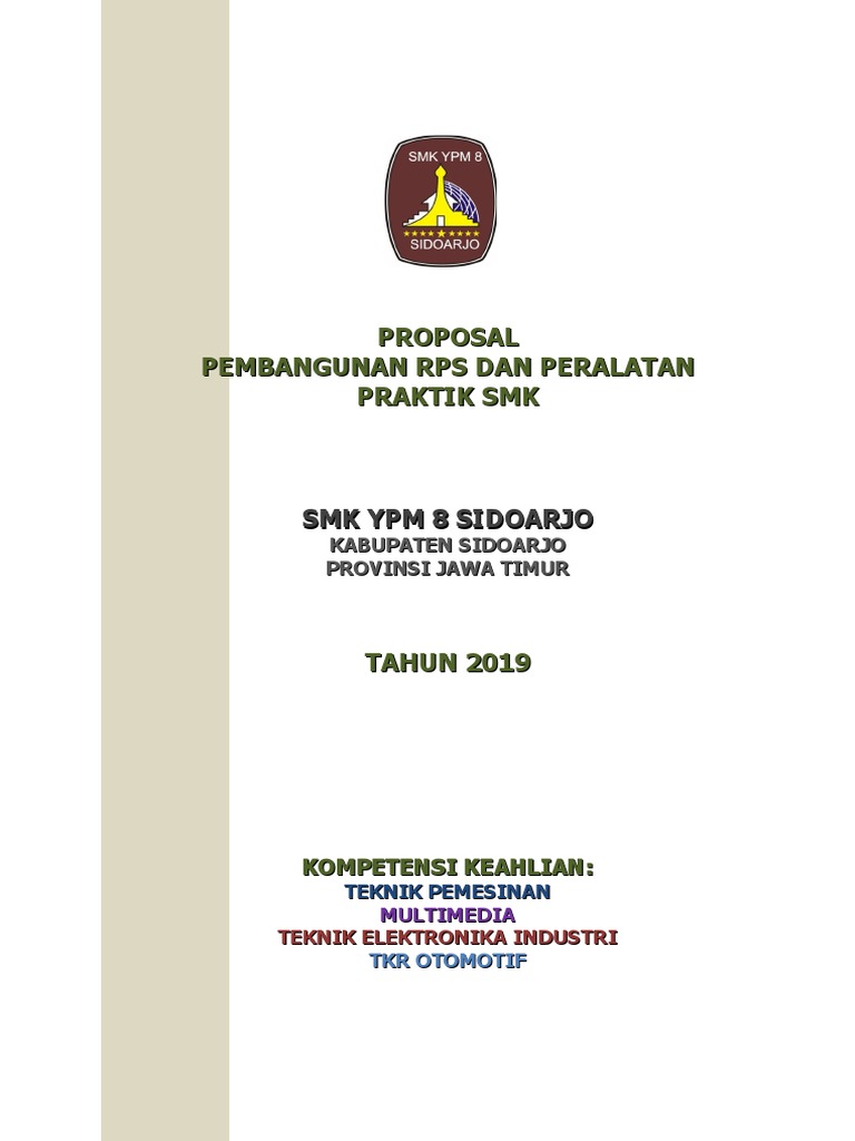 Proposal Pembangunan RPS SMK YPM 8 | PDF