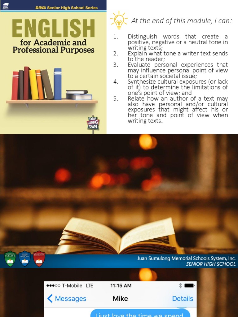 3 Identifying The Authors Tone and Point of View | PDF | Tone ...