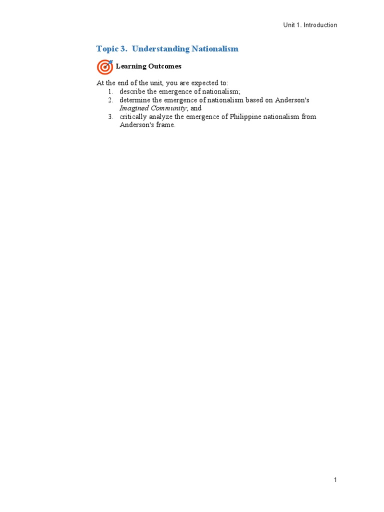 Understanding Nationalism and Its Emergence | PDF | Nationalism | Nation