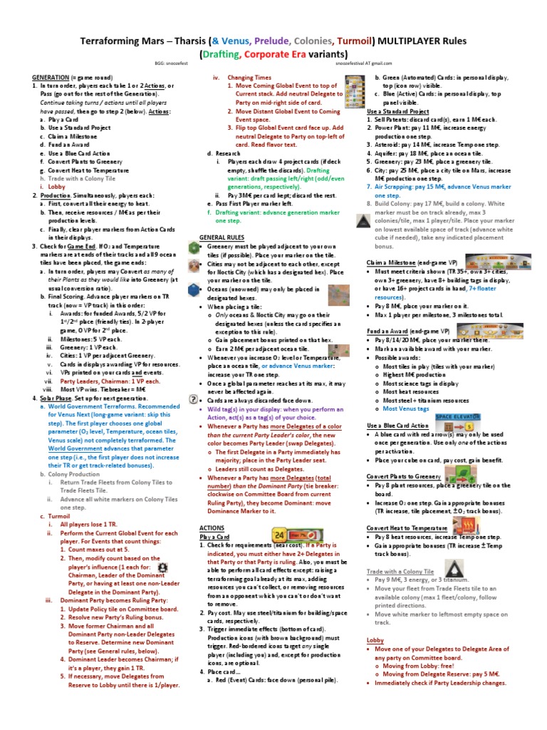 Tile Placement Rules for Board Game | PDF