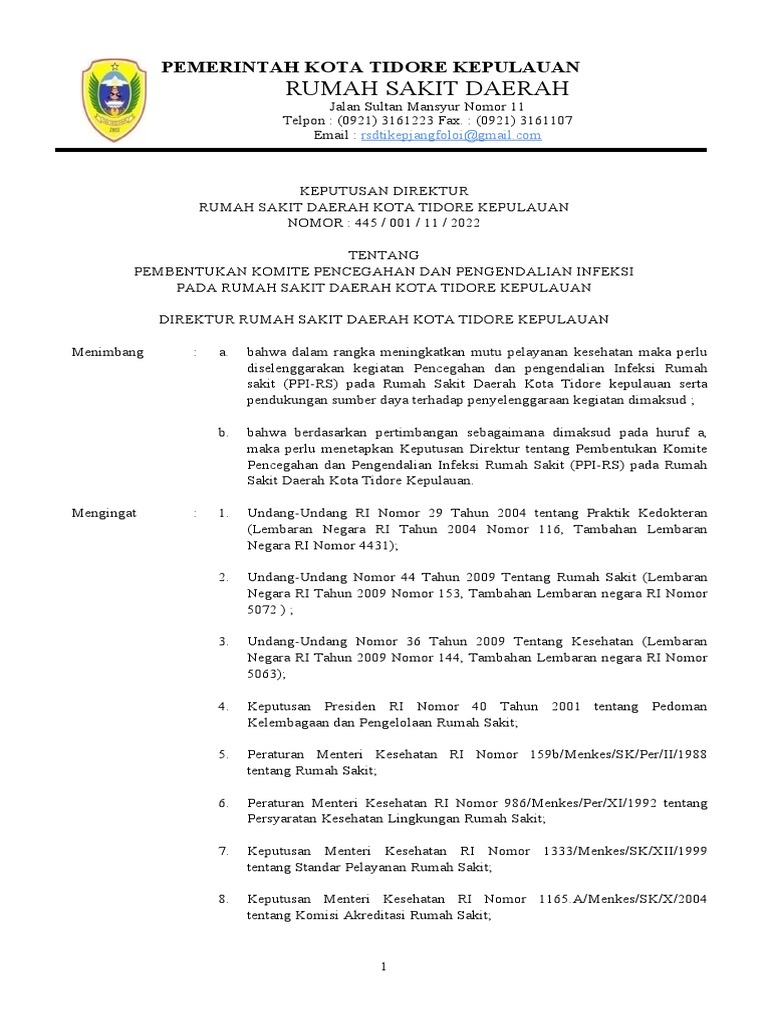 SK Komite Ppi 2022 | PDF