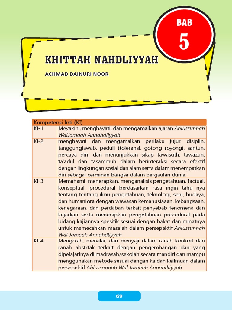 Aswaja & Ke-nu-An 12 Bab 5 | PDF | Agama & Spiritualitas