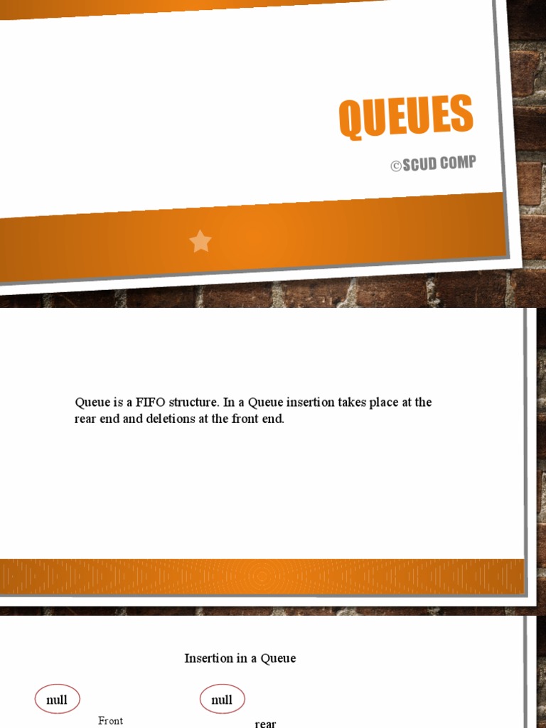 Queues | PDF | Teaching Methods & Materials | Computers