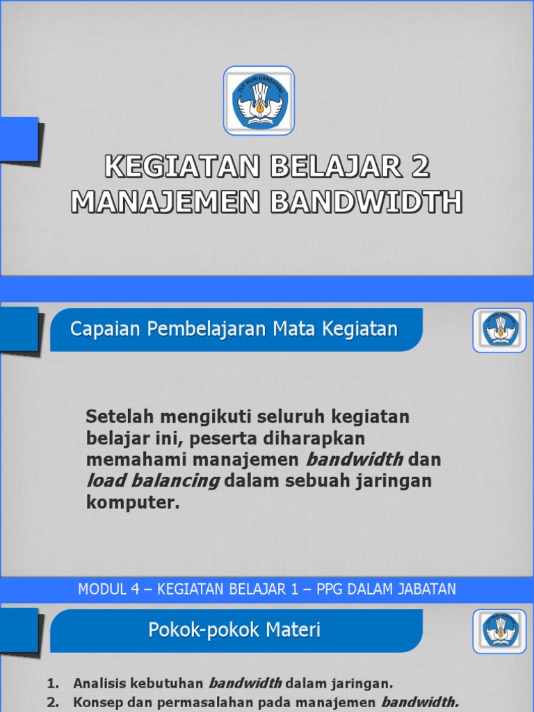 Manajemen Bandwidth dan Load Balancing | PDF