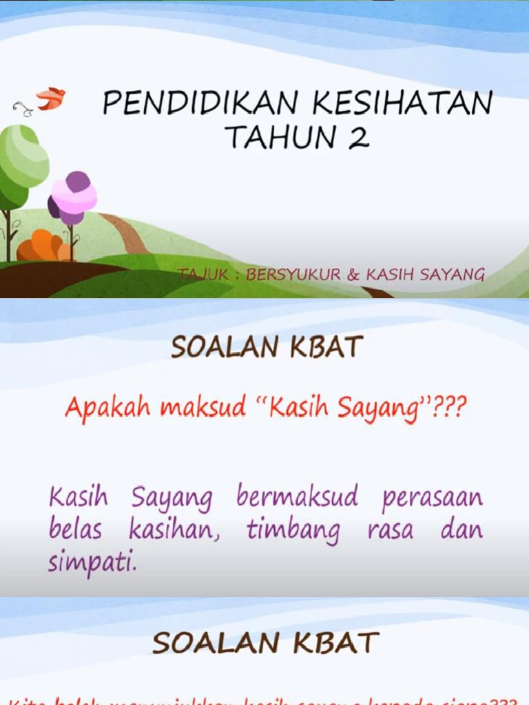 Nota PK Tahun 2 | PDF
