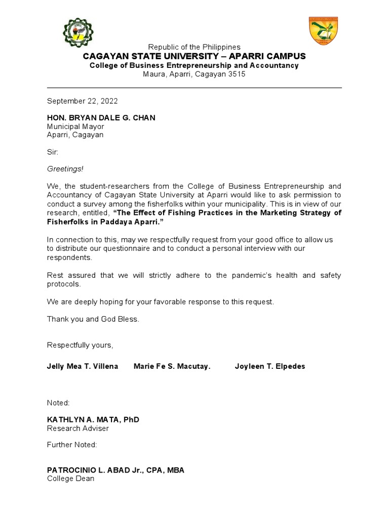 Sample Letter 1 | PDF