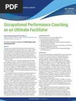 AOTA Occupational Profile Template PDF | PDF | Occupational Therapy ...