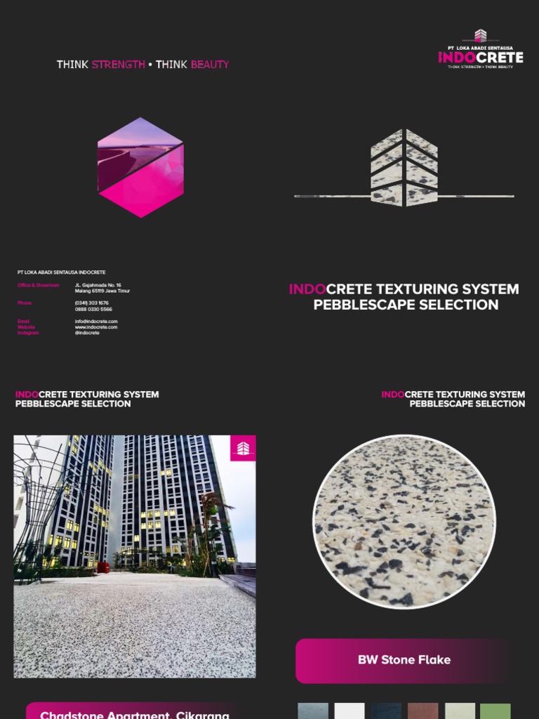 Indocrete Texturing System Guide | PDF