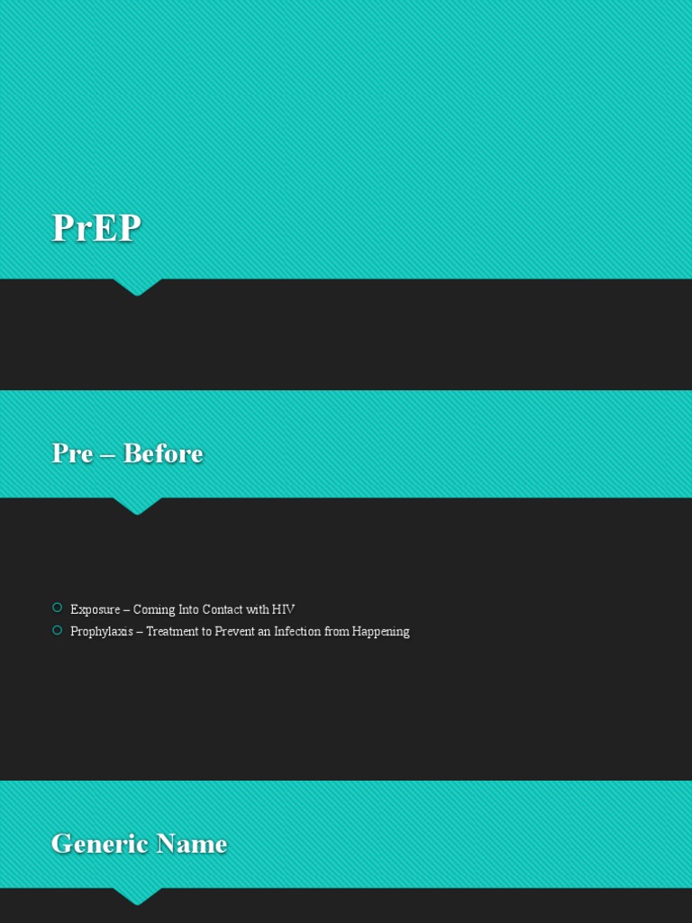 PrEP Presentation | PDF