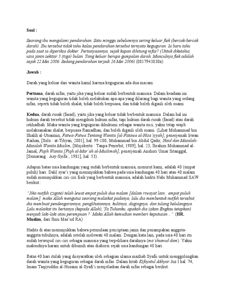 Soal Agama Fiqih Kontemporer | PDF