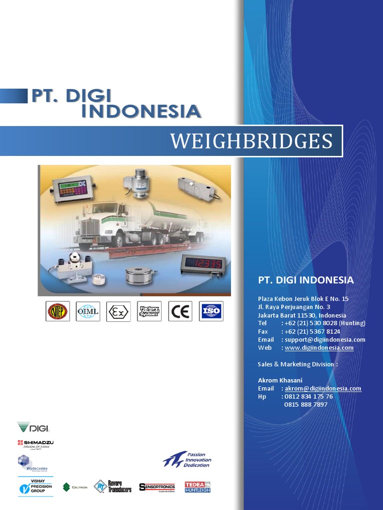 PT Digi Indonesia - Weighbridge | PDF