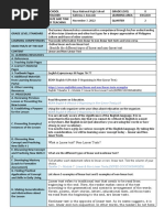 Grade 7 Lesson Plan For MELC 14: Transcode Information From Linear To ...