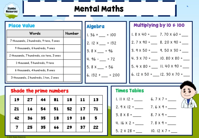 Mental Math | PDF