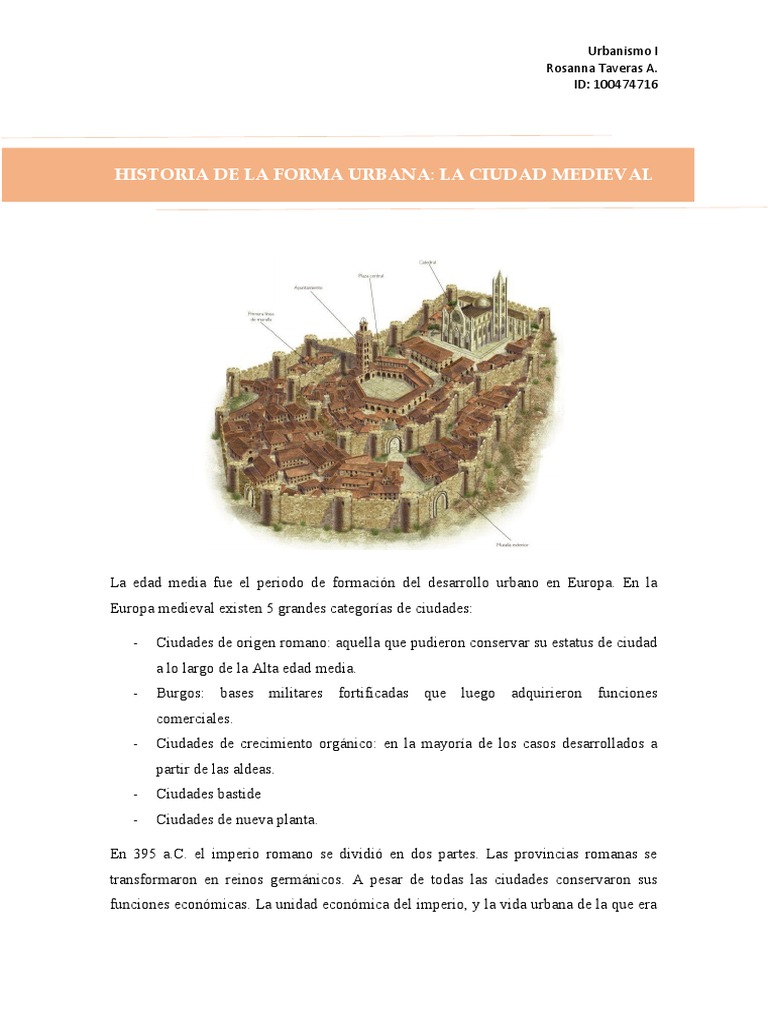La Ciudad Medieval | PDF | Edades medias | Ciudad