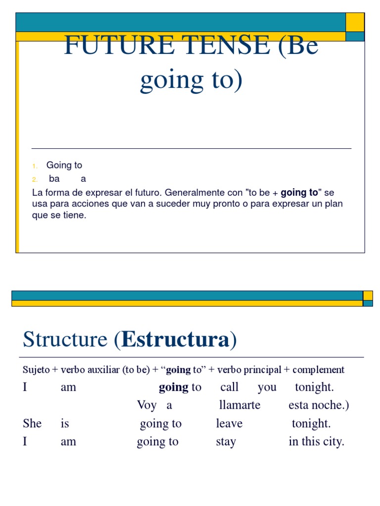 SESION 11 FUTURE TENSE (Be Going To) (In Short Answers) | PDF ...