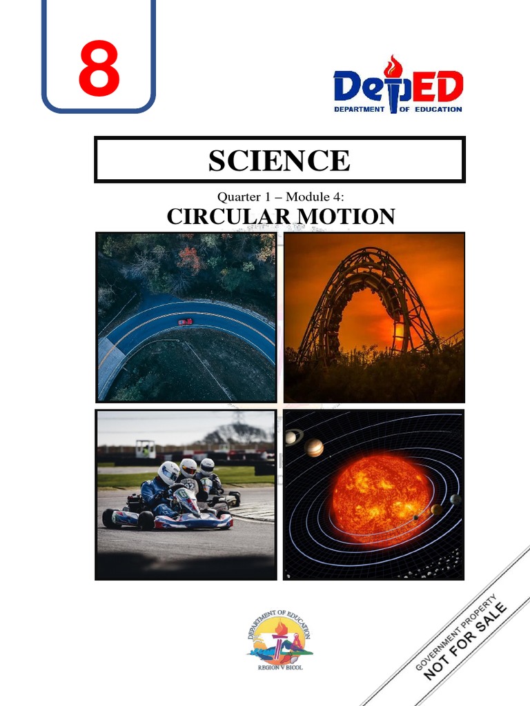 Q1 Week 2 Module 4 Uniform Circular Motion - 102603 | PDF | Acceleration | Force