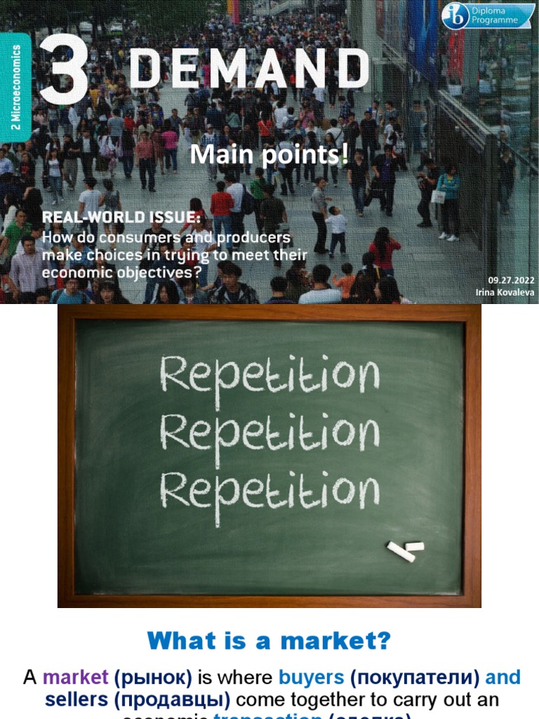 Understanding Market Demand Dynamics | PDF | Supply And Demand | Demand ...
