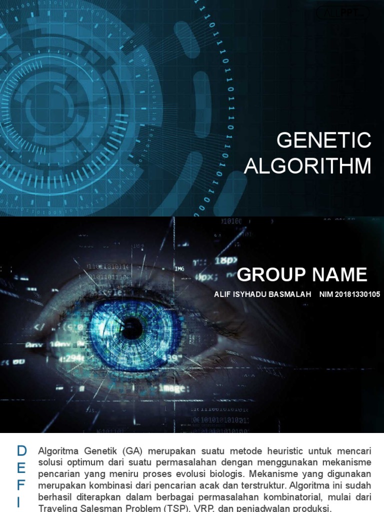 Genetic Algorithm Alif Pramu Bagas Pdf