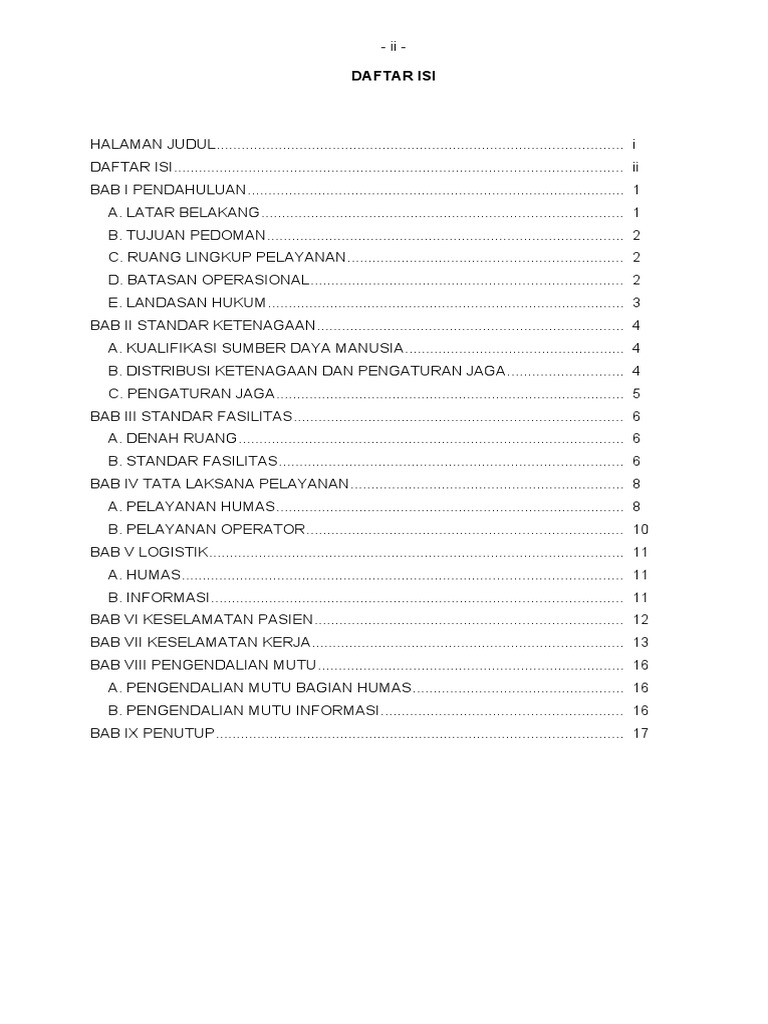 Pedoman Pelayanan Bagian Humas | PDF
