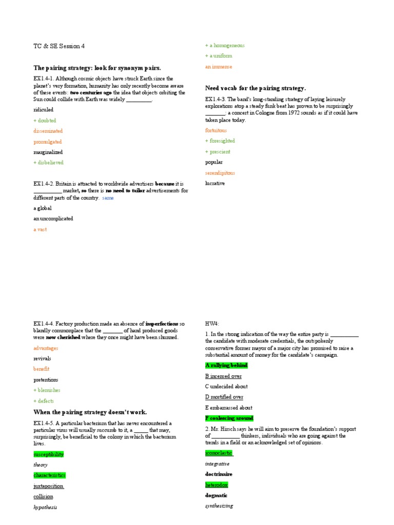 Verbal 0119 TC & SE4 | PDF